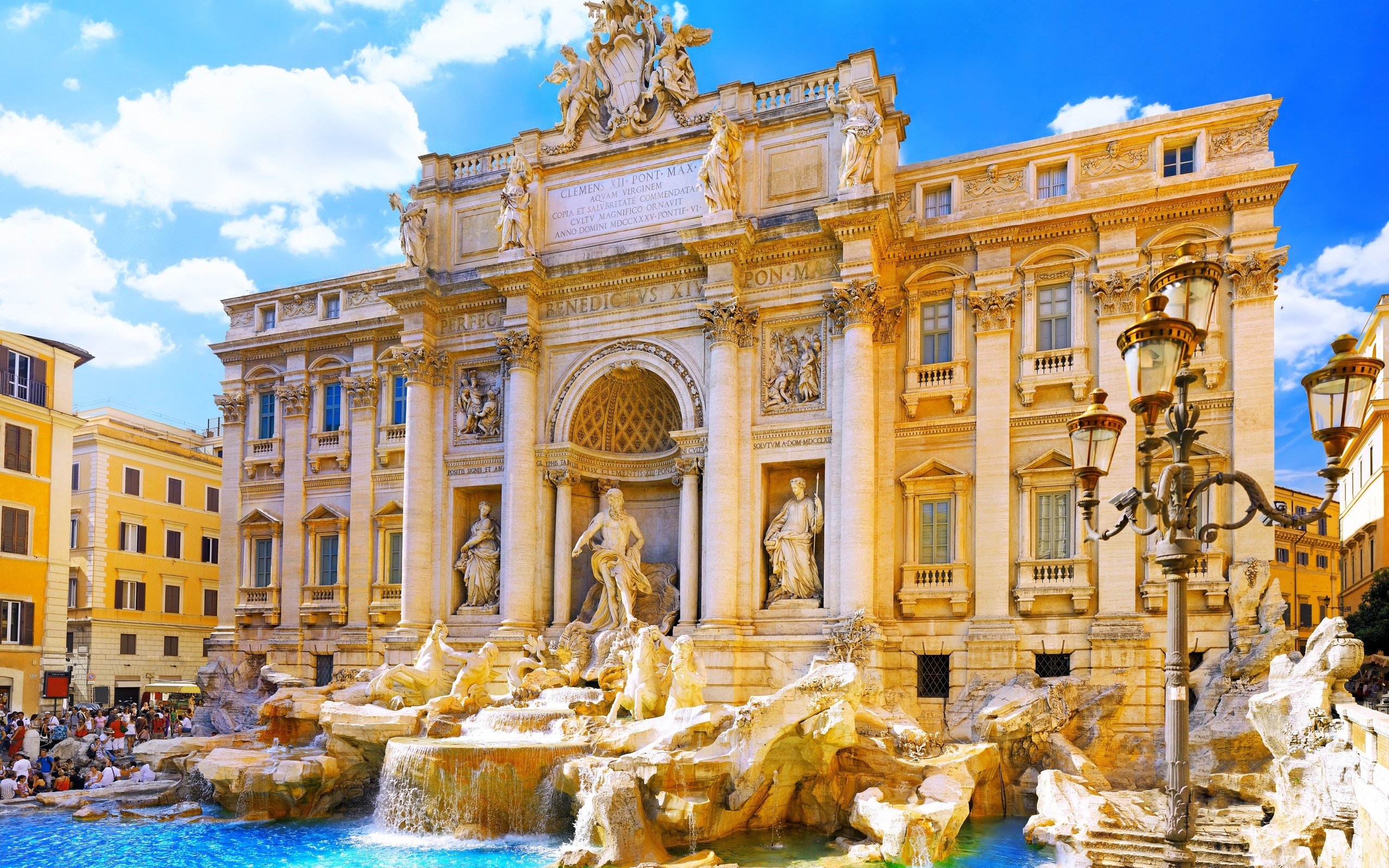 Fontana di Trevi Rome Italy Wallpapers | Wallpapers HD